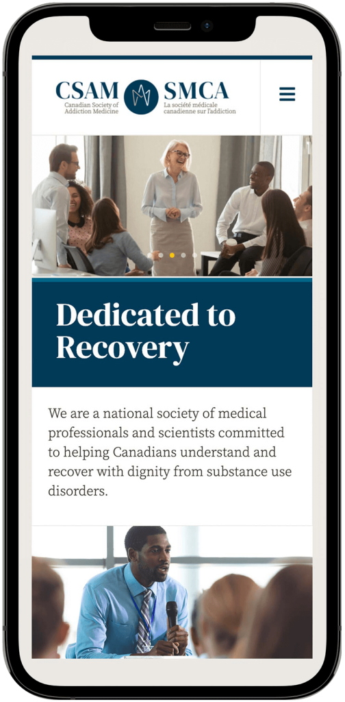 CSAM-SMCA — A branding, web design and development project